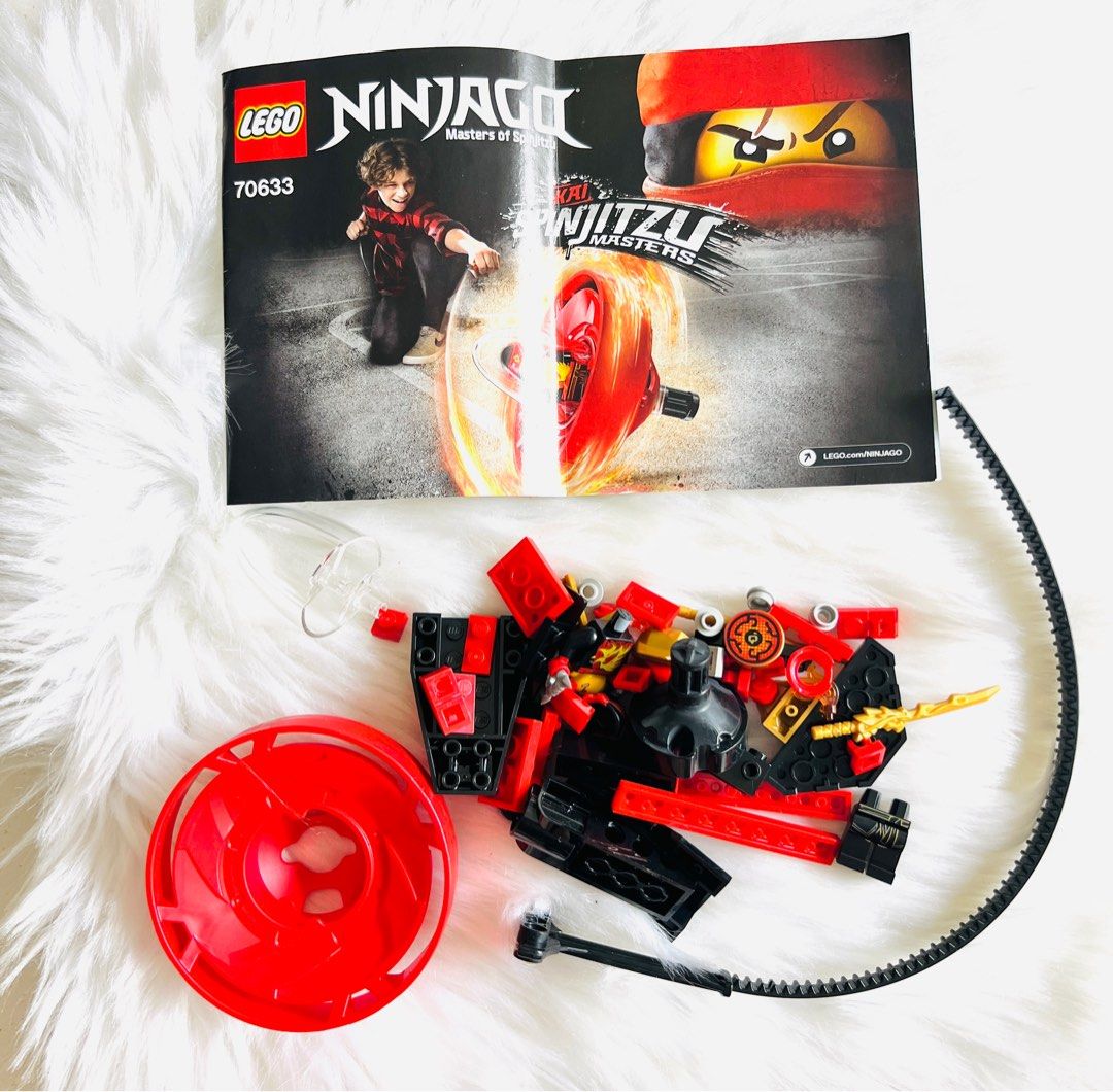 LEGO 70633 NINJAGO MASTERS OF SPINJITZU KAI SPINJITZU MASTER RETIRED ...