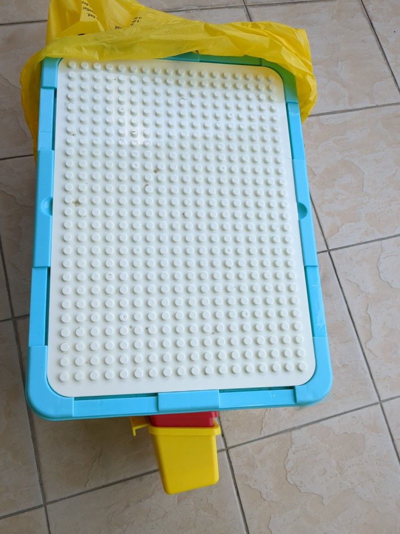 Lego Block Table with Storage, Furniture & Home Living, Furniture ...