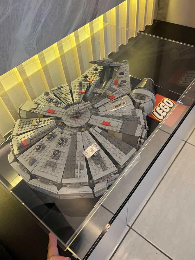 LEGO Bootleg Millenium Falcon With Display Case, Hobbies & Toys, Toys ...