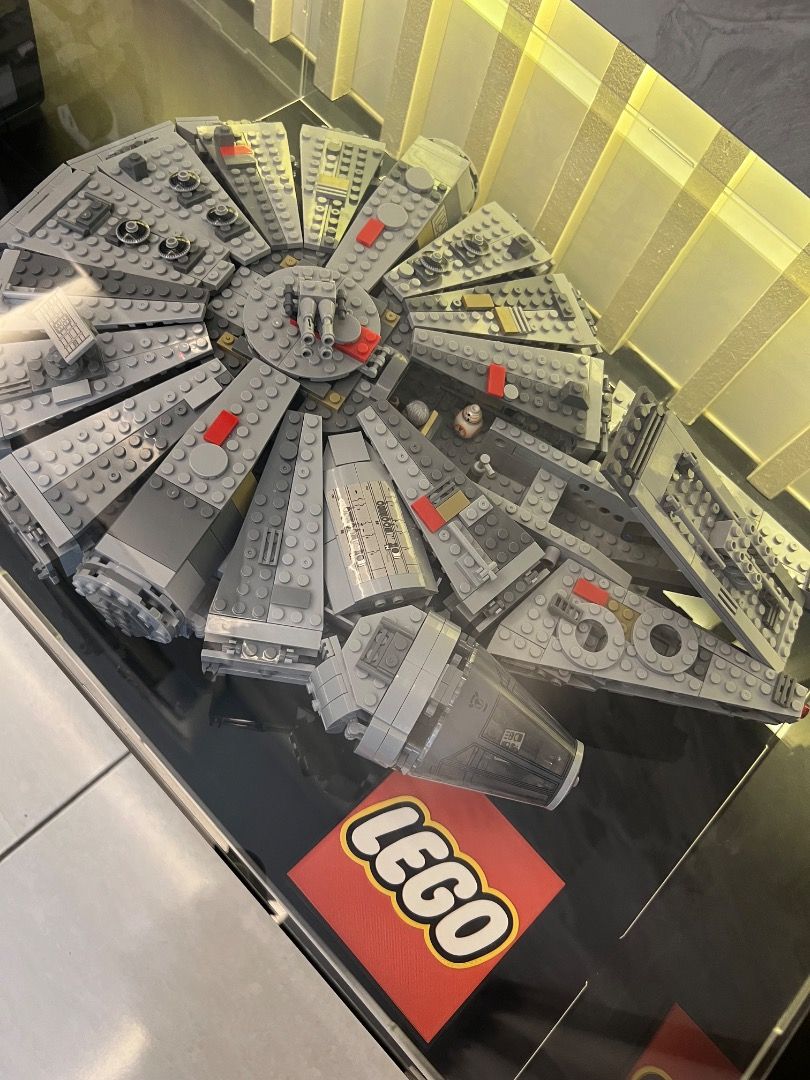 LEGO Bootleg Millenium Falcon With Display Case, Hobbies & Toys, Toys ...