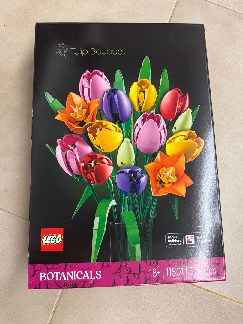 LEGO Botanical Collection Tulip Bouquet Set, Hobbies & Toys, Toys ...