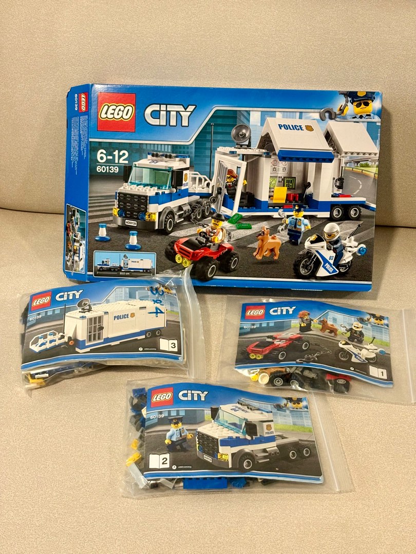 LEGO City Police Mobile Command Center 60139, Hobbies & Toys, Toys ...