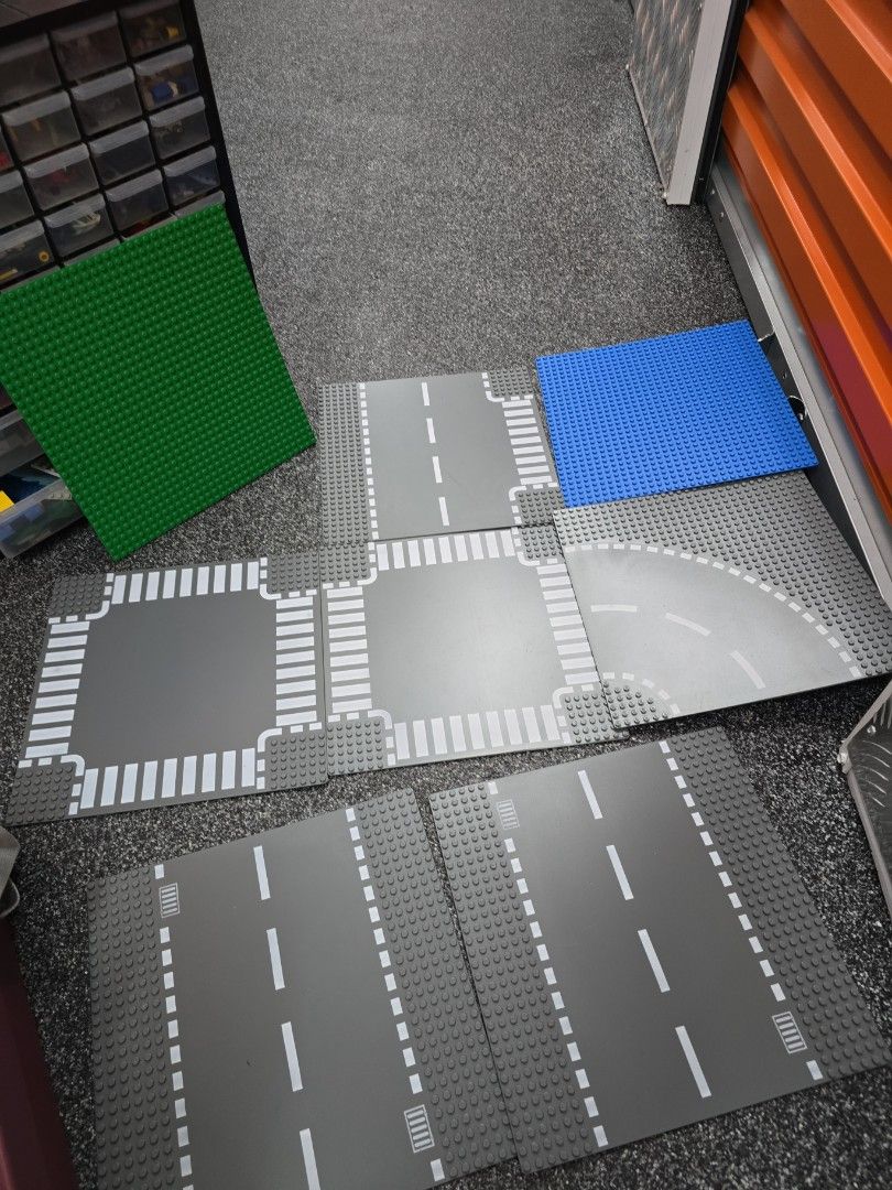 Lego City Road Baseplates, Hobbies & Toys, Toys & Games on Carousell