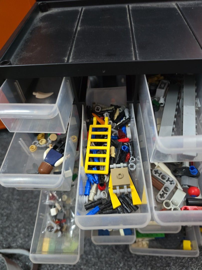 LEGO Lifesaving odd Brick Collection with Storage, Hobbies & Toys, Toys ...