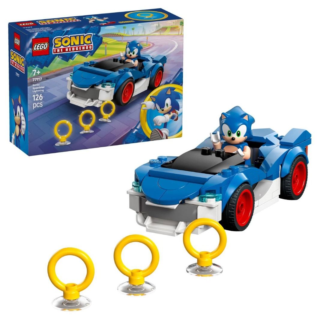 LEGO Sonic the Hedgehog: Speedster Lightning 77117, Hobbies & Toys ...