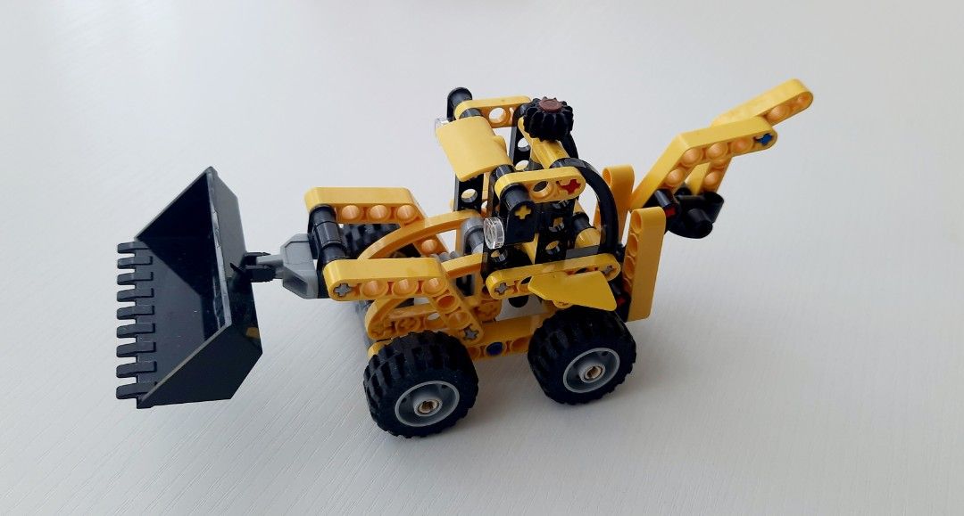 Lego Technic Backhoe Loader , Hobbies & Toys, Toys & Games on Carousell