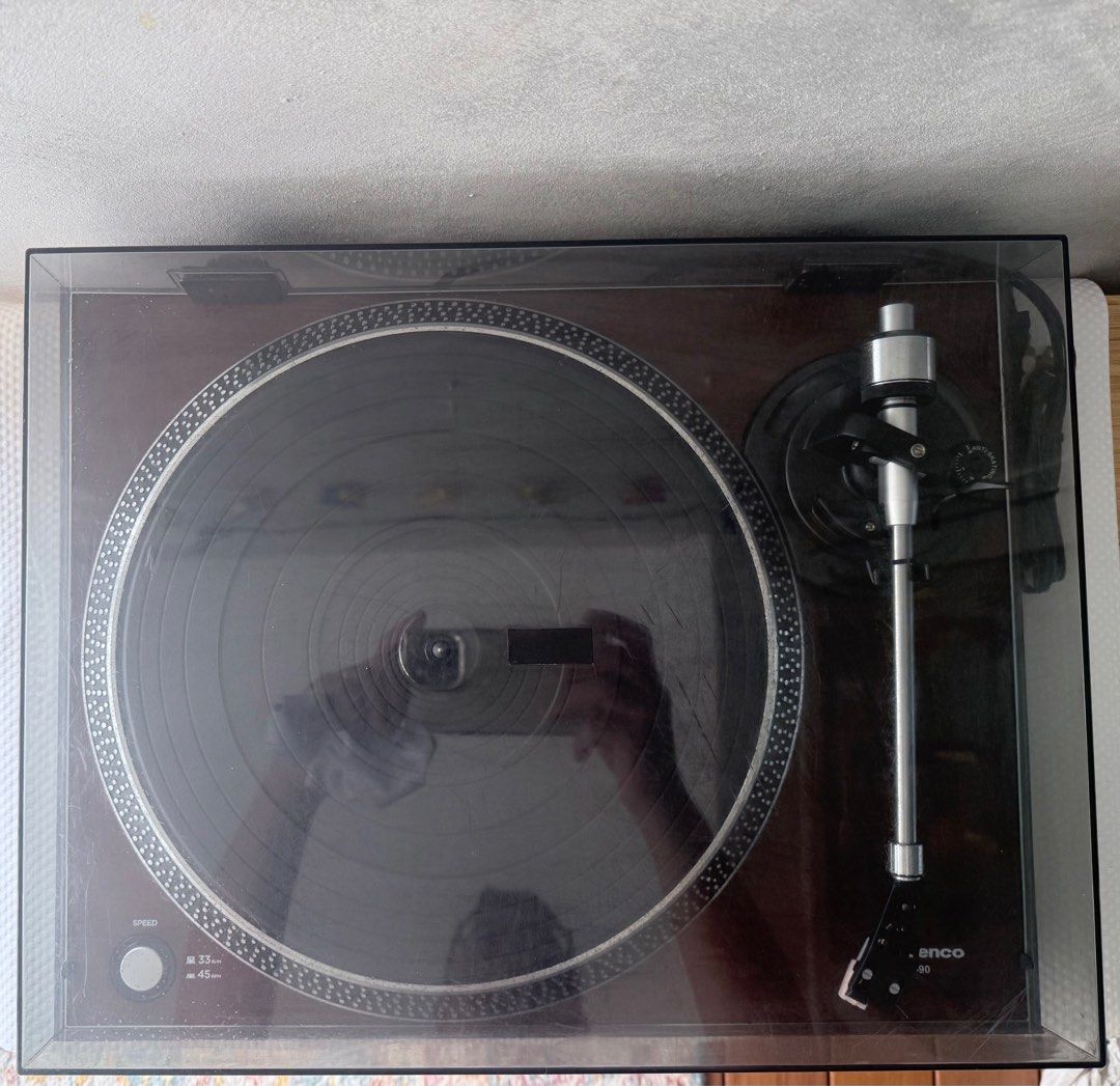 Lenco L-90 Belt Drive Turntable LP record player, Audio, Other Audio ...