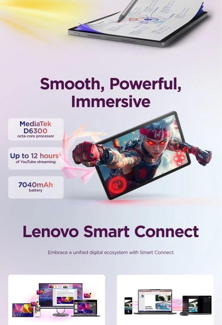 Lenovo Idea Tab 5G New Silver 128GB, Mobile Phones & Gadgets, Tablets ...