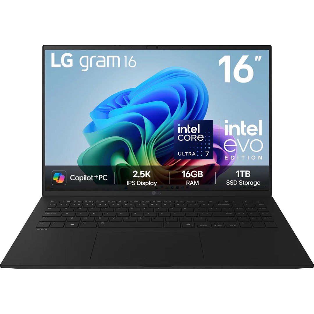 LG GRAM 16" Ultra 7-258V + CoPilot 1TB Ultra Light Performance Laptop ...