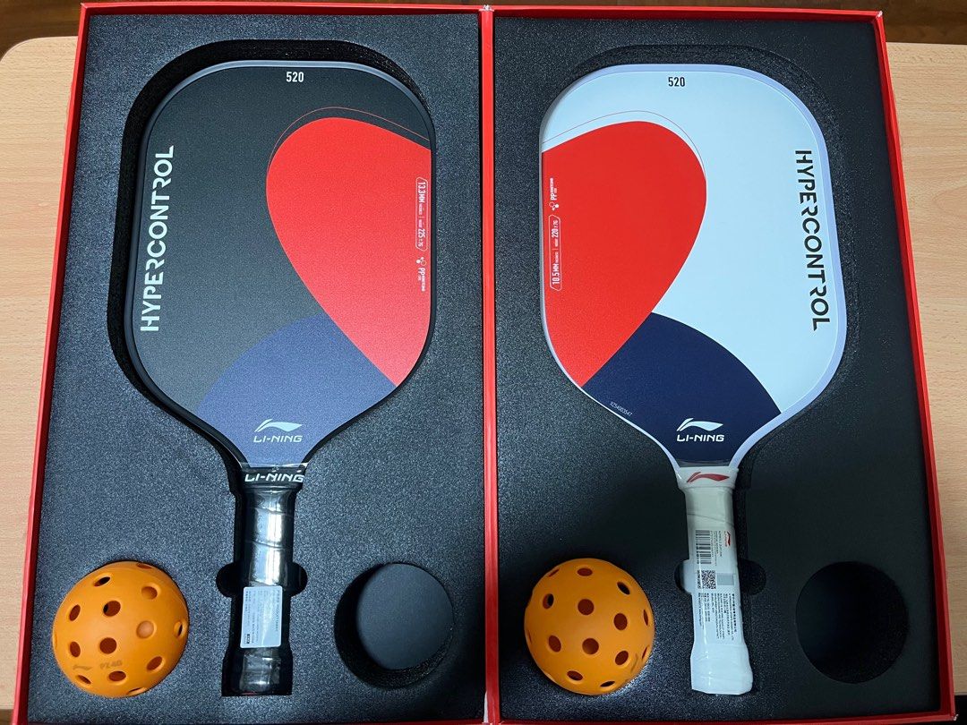 Li-Ning Hypercontrol 520 Pickleball Paddle Gift Box Couple Set(two ...