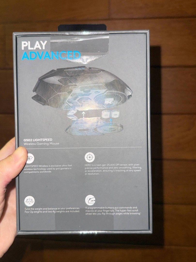 Logitech G502 Lightspeed Wireless Gaming Mouse, Computers & Tech, Parts ...