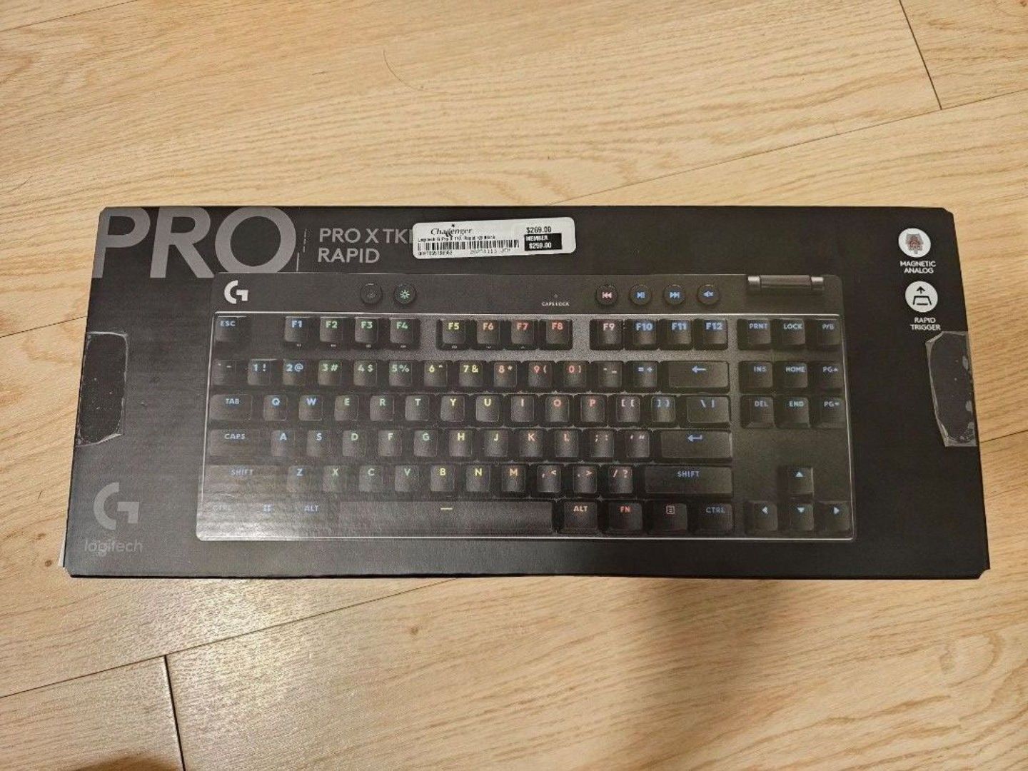 Logitech G Pro X TKL Rapid Mechanical Keyboard, Computers & Tech, Parts ...