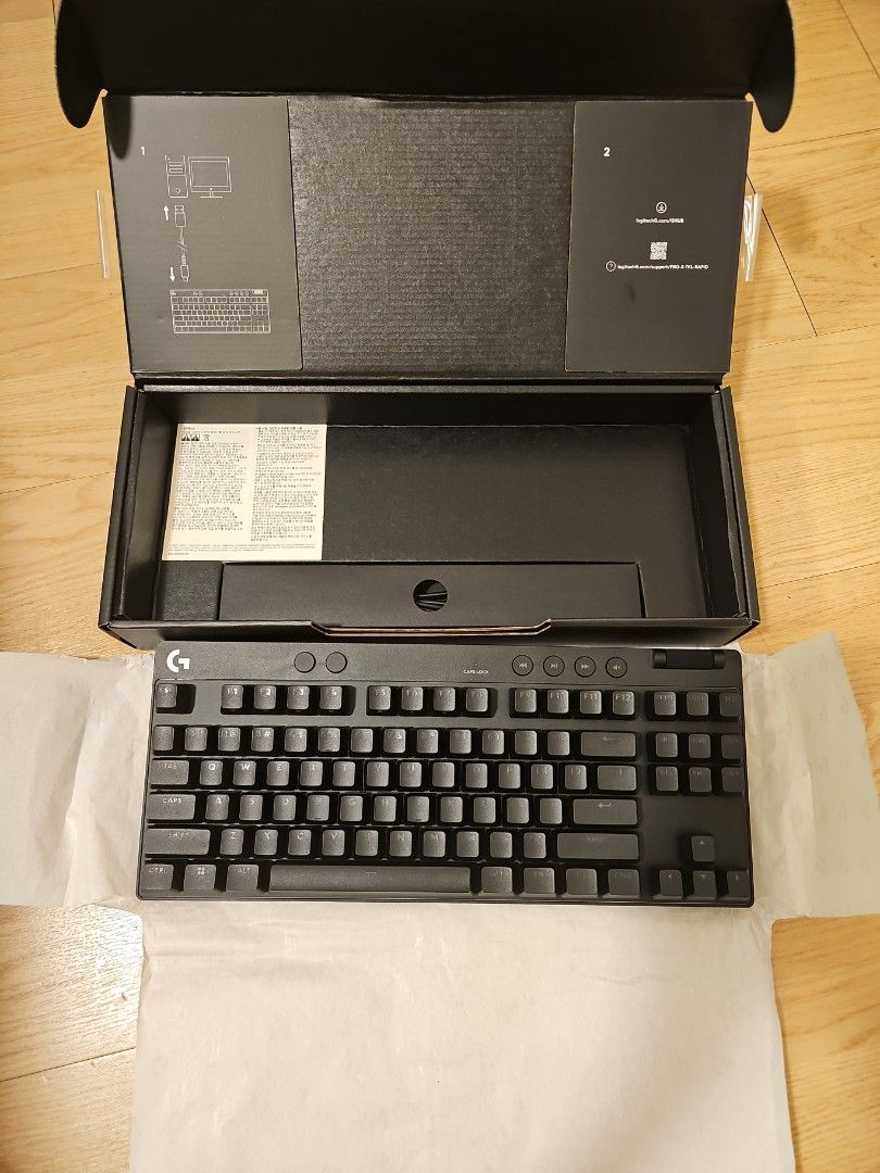 Logitech G Pro X TKL Rapid Mechanical Keyboard, Computers & Tech, Parts ...