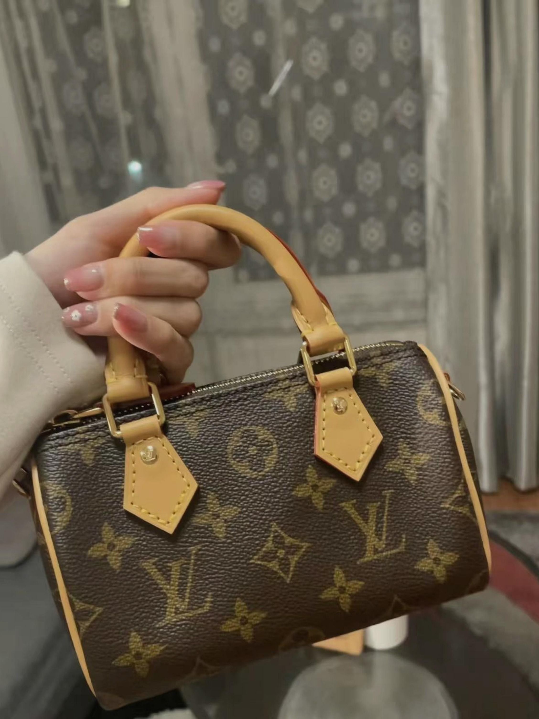 Louis Vuitton Nano Speedy Handbag, Luxury, Bags & Wallets on Carousell