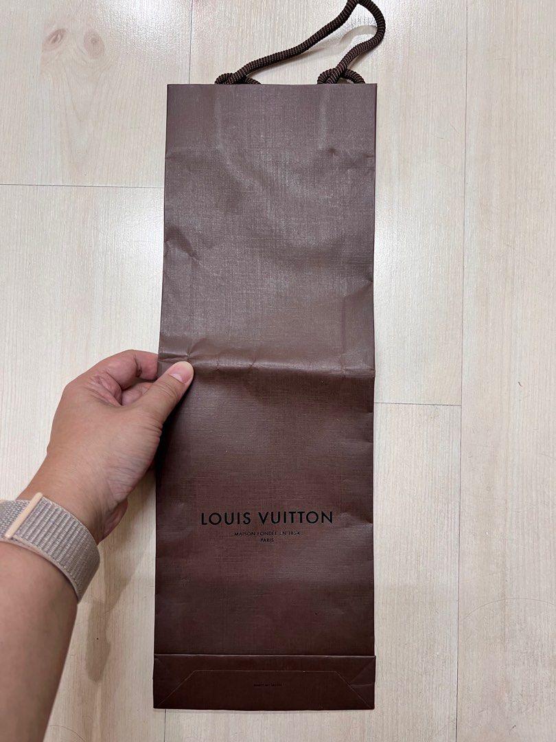 Louis Vuitton Paper Bag, Luxury, Accessories on Carousell