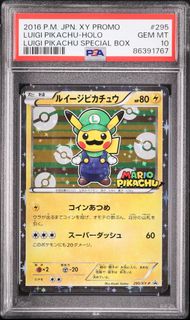 PSA Graded Luigi Pikachu Holo & FA Promo Cards, Hobbies & Toys, Toys ...