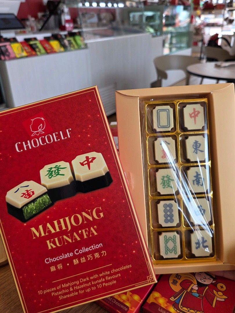 Mahjong Chocolate Kunafa, Food & Drinks, Other Food & Drinks on Carousell