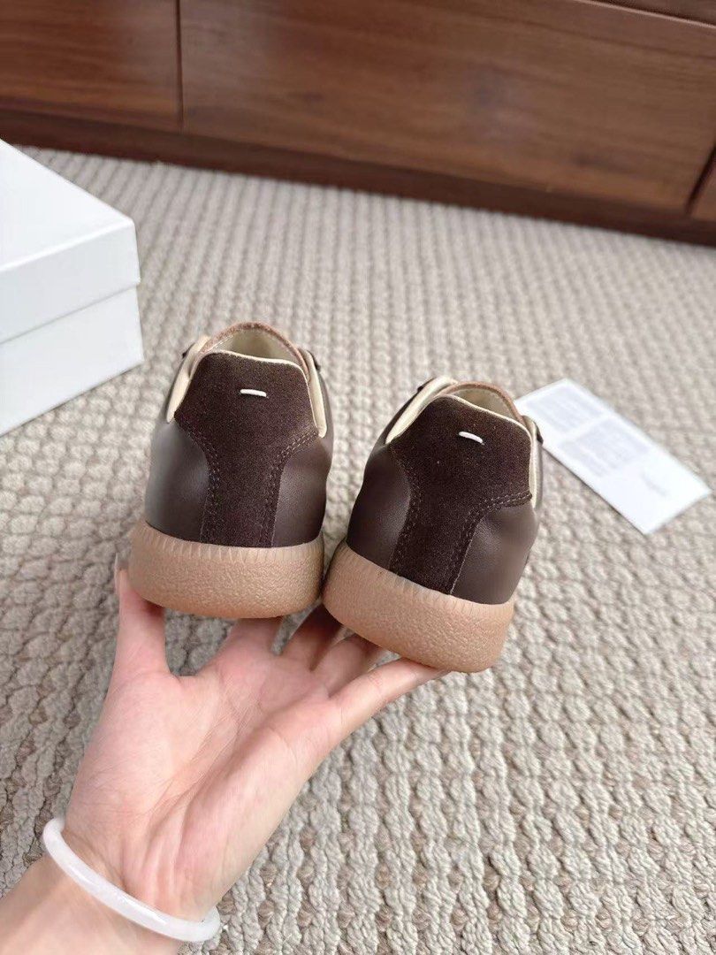 MAISON MARGIELA GATS BROWN, Men's Fashion, Footwear, Sneakers on Carousell
