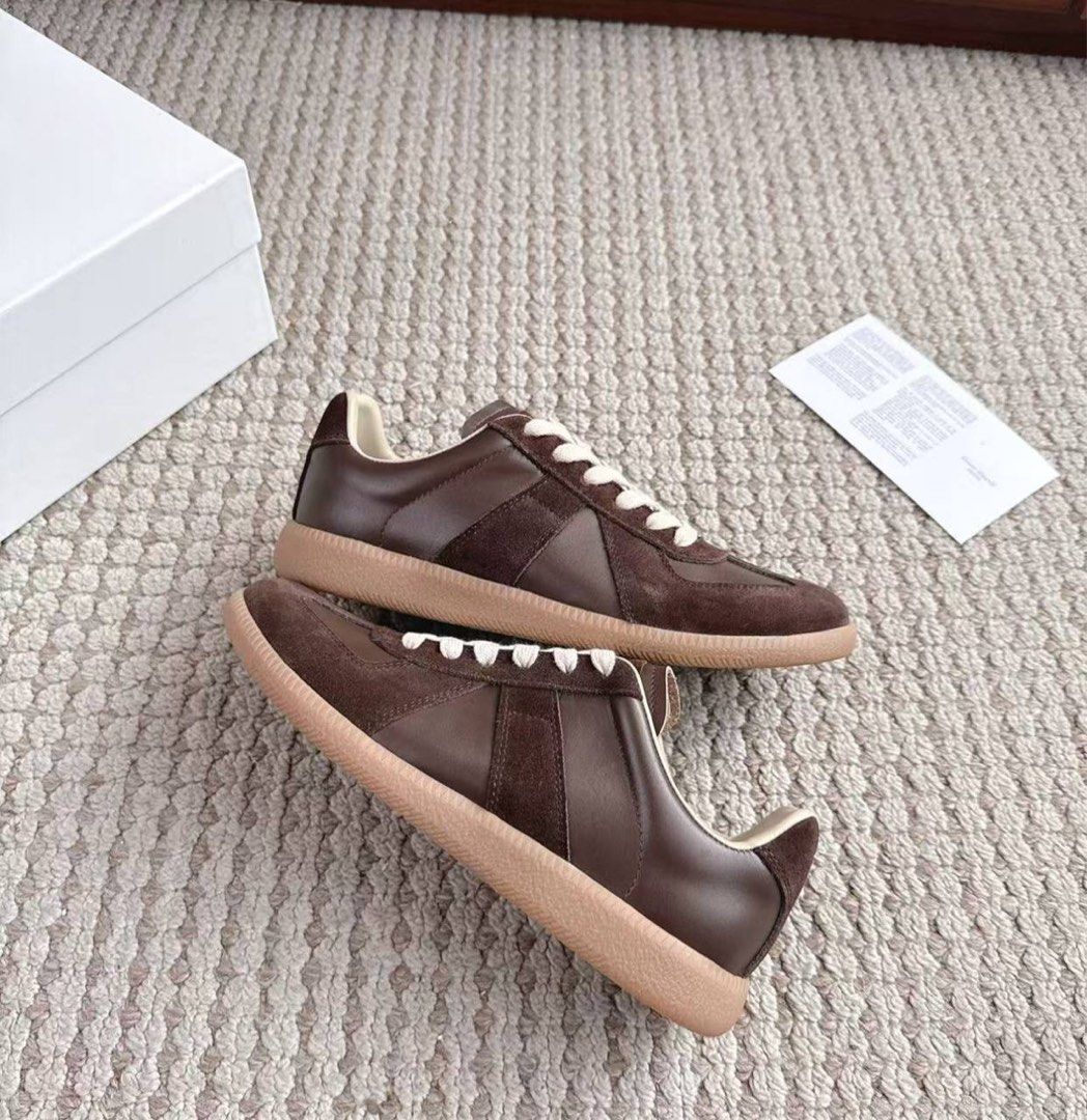 MAISON MARGIELA GATS BROWN, Men's Fashion, Footwear, Sneakers on Carousell