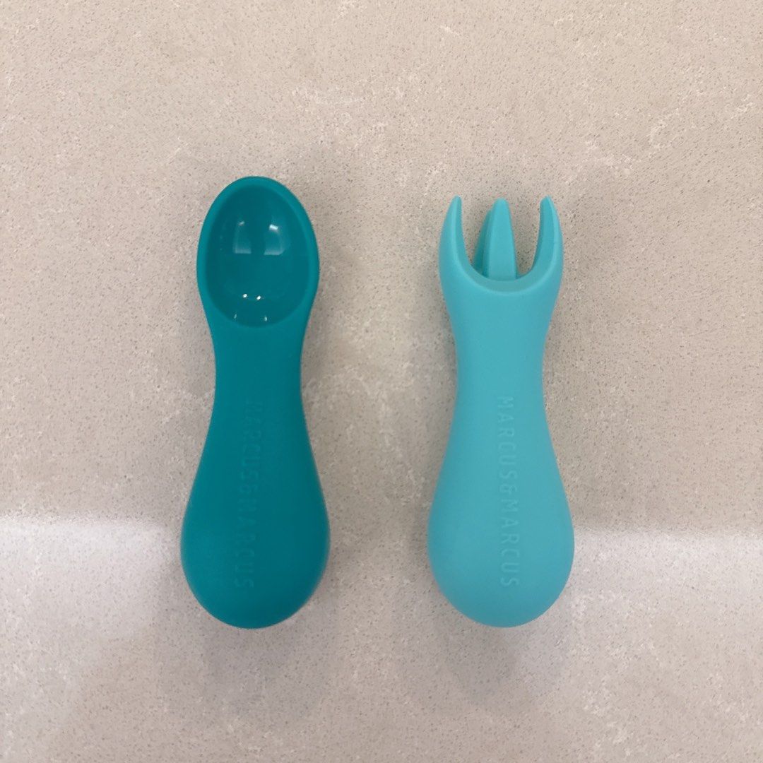 Marcus & Marcus Baby Utensils - Green, Babies & Kids, Nursing & Feeding ...