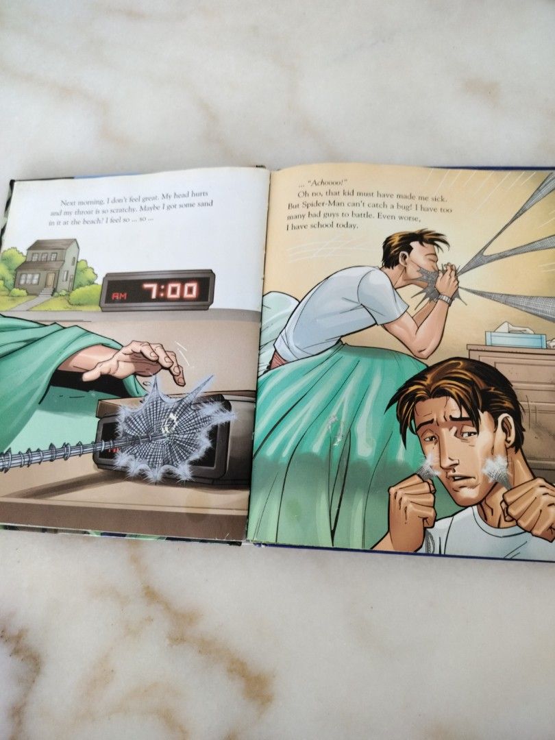 Marvel Spider-Man Magical Story Hard cover book, Hobbies & Toys, Books ...