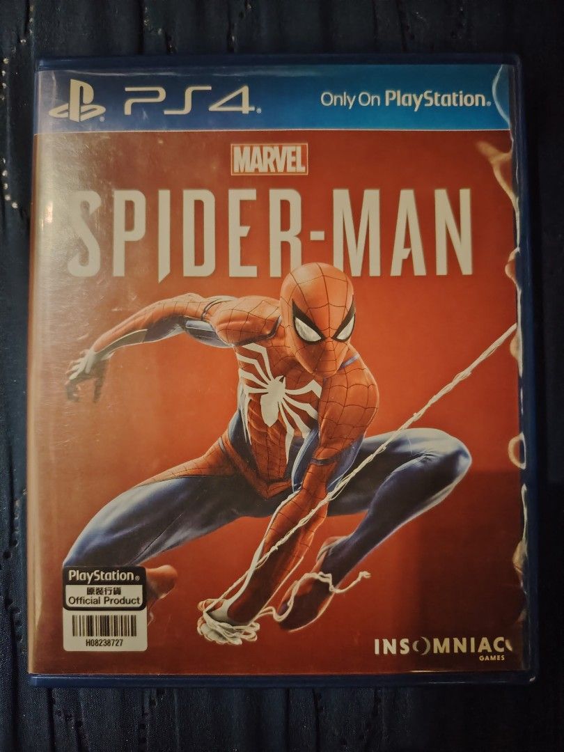 Marvel Spider-Man PS4 Game - Only on PlayStation, Video Gaming, Video ...