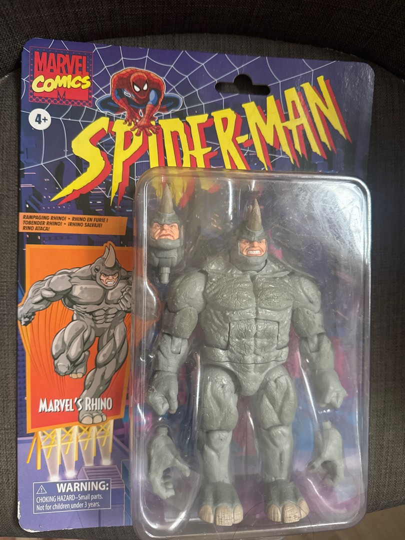 Marvel Spider-Man Rhino Action Figure, Hobbies & Toys, Toys & Games on ...