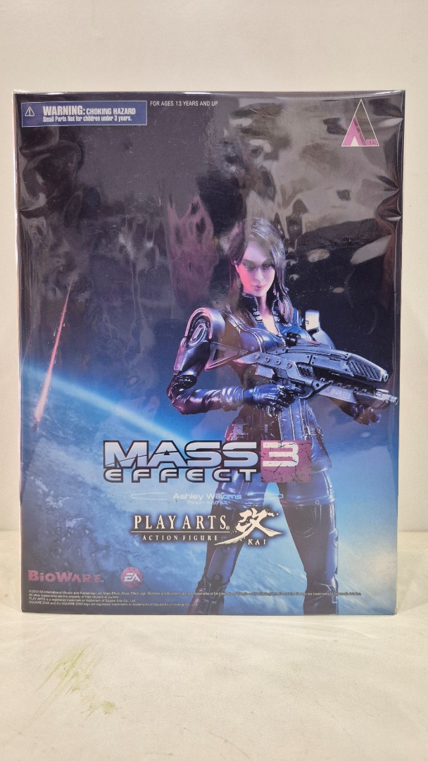 Mass Effect 3 Ashley Williams Play Arts Kai, Hobbies & Toys, Toys ...