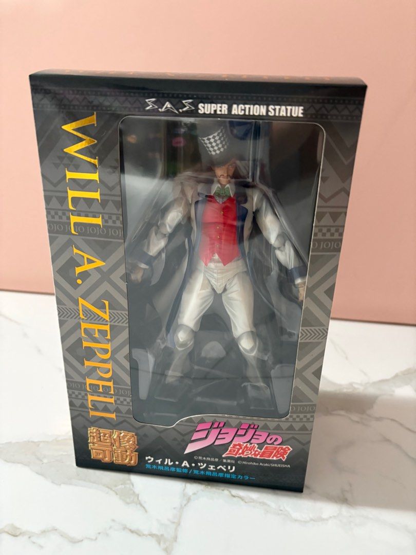 Medicos JoJo's Bizarre Adventure Will A. Zeppeli Super Action Statue ...