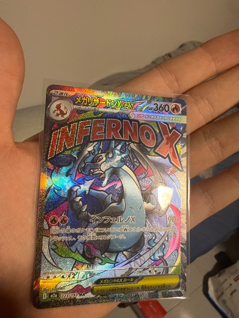 Mega Charizard EX Inferno X Pokemon Card, Hobbies & Toys, Toys & Games ...