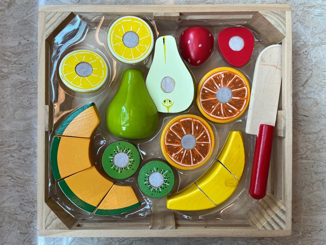 Melissa & Doug Cutting Fruit Set, Hobbies & Toys, Toys & Games on Carousell