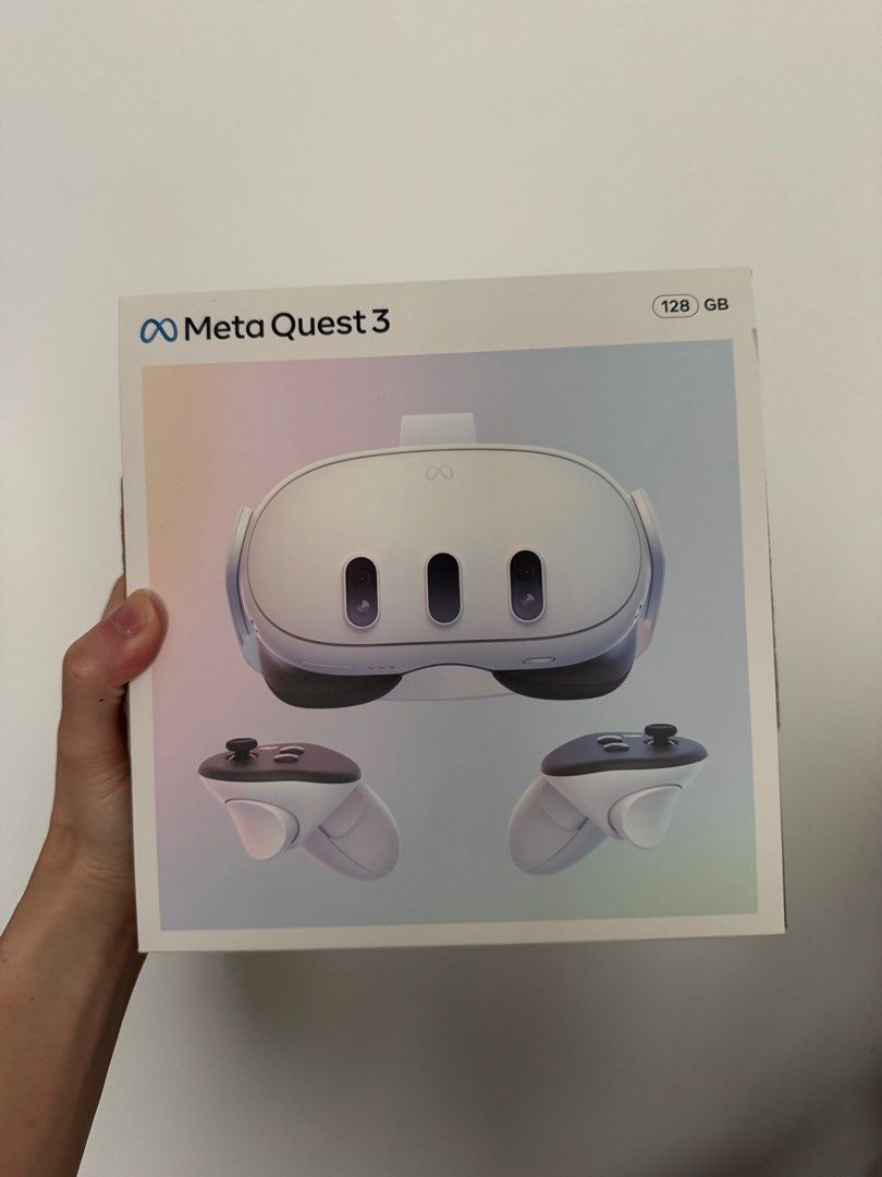 Meta Quest 3 128GB VR Headset, Video Gaming, Gaming Accessories ...