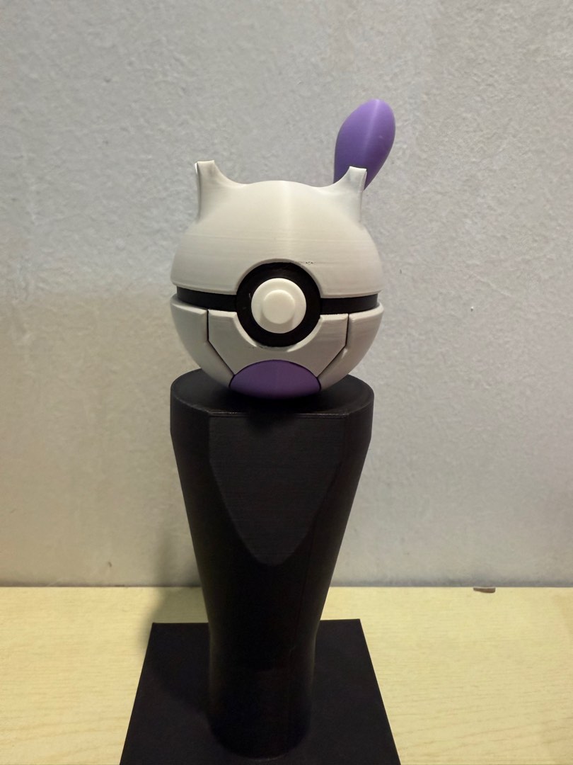 Mewtwo Pokeball, Hobbies & Toys, Toys & Games on Carousell
