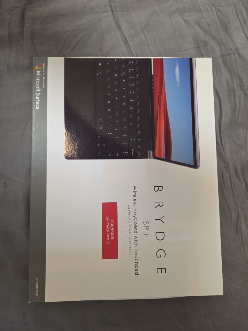 Microsoft Surface Pro BRYDGE SP+ Keyboard - Black, Computers & Tech ...
