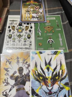 Mighty Morphin Power Rangers: Zord Quest #1 (foil virgin), Hobbies ...