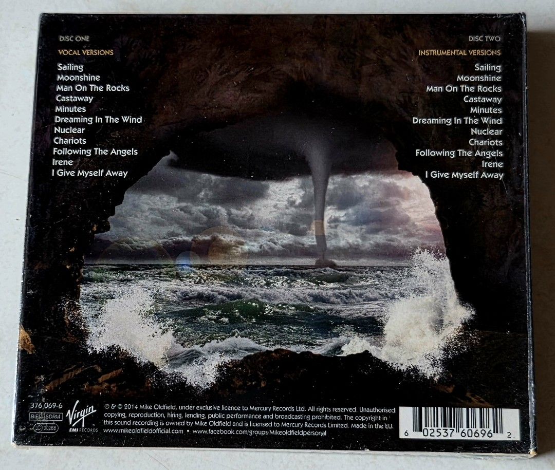 Mike Oldfield ~ Man On The Rocks ( DELUXE EDITION ) ( MADE IN THE EU ...