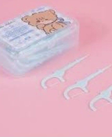 Miniso Fruit Flavored Dental Flossers, Beauty & Personal Care, Oral ...