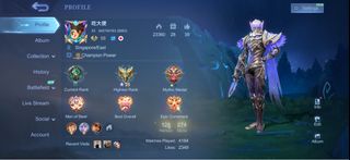Mobile Legends Account - Mythic Medal, Collector Skins, Video Gaming ...