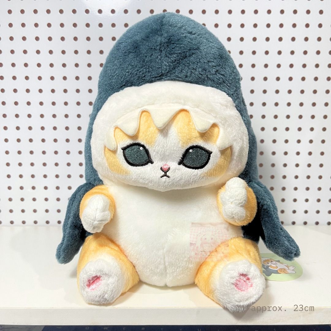 Mofusand Shark Plush Stuffed Toy, Hobbies & Toys, Toys & Games on Carousell