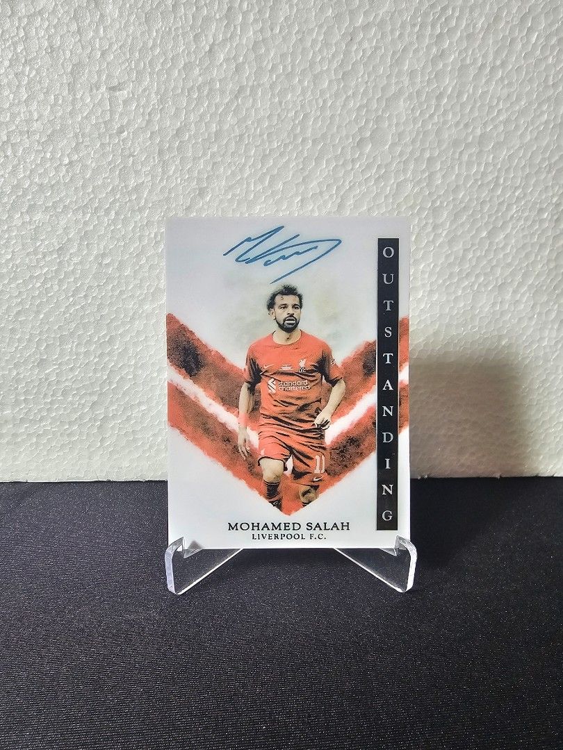 Mohamed Salah Liverpool FC Autograph Card (CUSTOM CARD), Hobbies & Toys ...