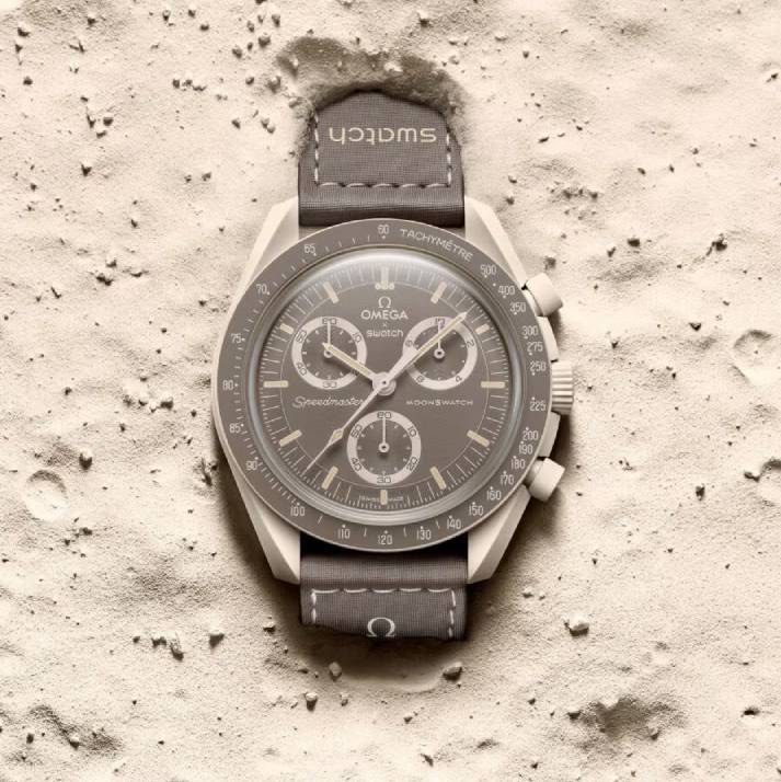 Moonswatch - Mission on earth (dessert), Luxury, Watches on Carousell