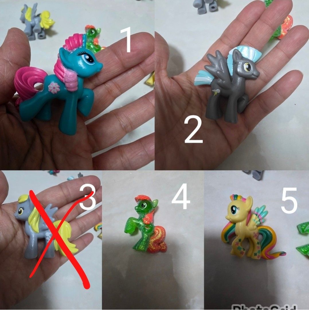 My Little Pony Toy Figures - Set of 4, Hobbies & Toys, Toys & Games on ...