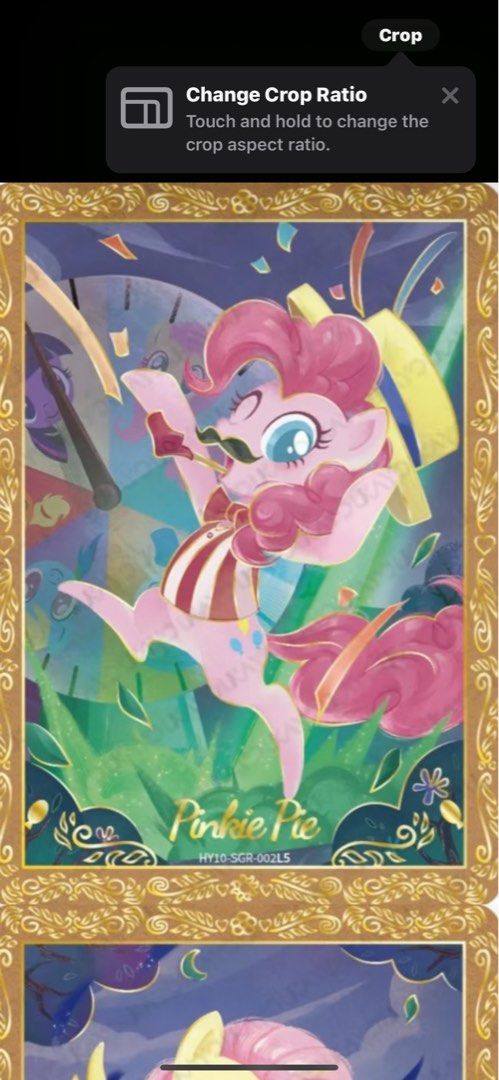 My Little Pony Trading Cards - Rainbow Dash, Applejack, Pinkie Pie ...
