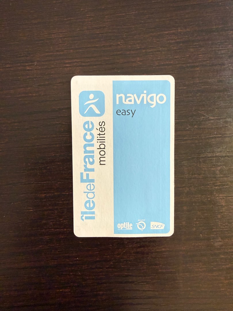 Navigo Easy Travel Card, Hobbies & Toys, Travel, Travel Essentials ...