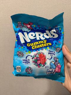 Nerds Gummy Clusters Candy 226g - Assorted Flavors, Food & Drinks ...