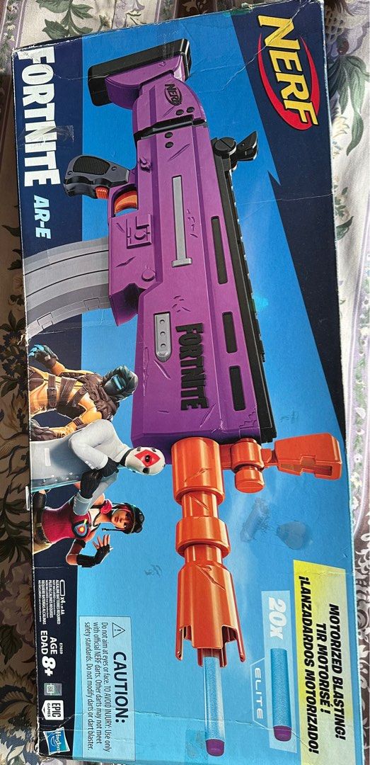 Nerf Fortnite AR-E Motorized Blaster, Hobbies & Toys, Toys & Games on ...