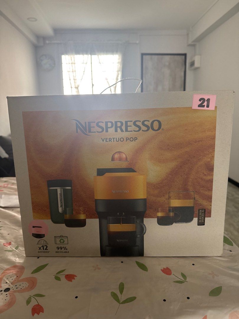 Nespresso Vertuo Pop Coffee Machine - Brand New, TV & Home Appliances ...