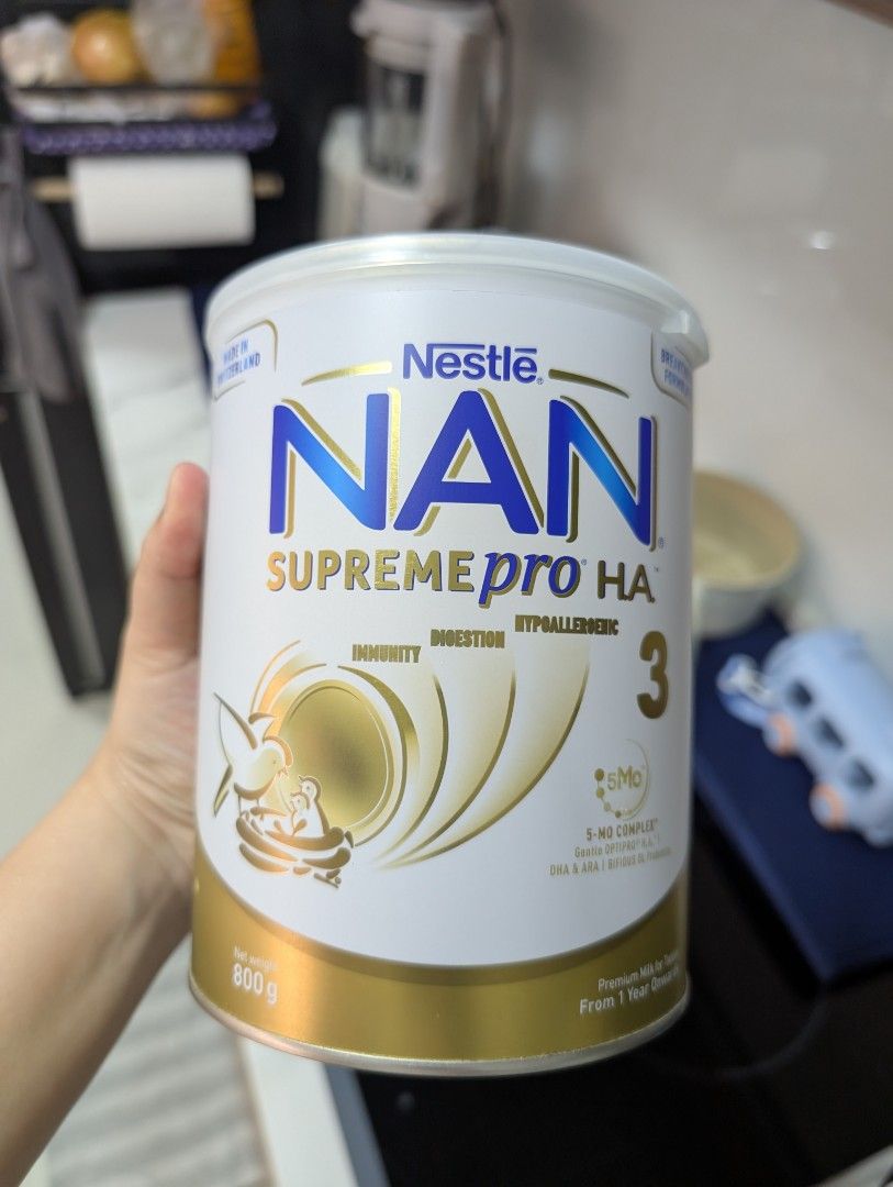 Nestle NAN Supreme Pro HA 3 (800g), Babies & Kids, Nursing & Feeding ...
