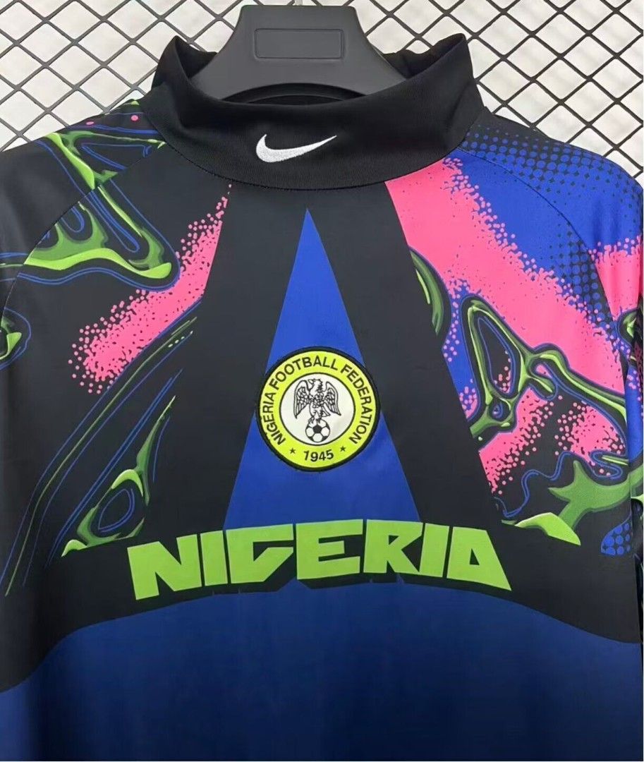 Nigeria National Team Hollywood Goal Keeper Jersey Shirt 2025/26, Men's ...
