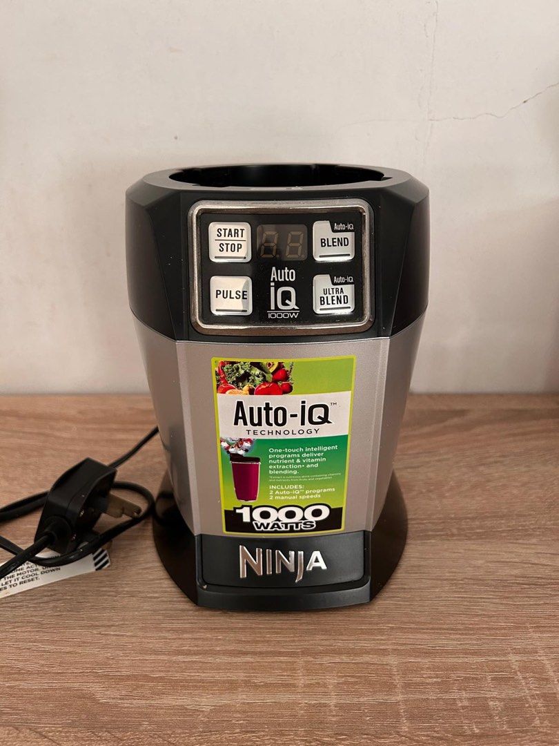 Ninja Auto-iQ 1000W Blender, TV & Home Appliances, Kitchen Appliances ...